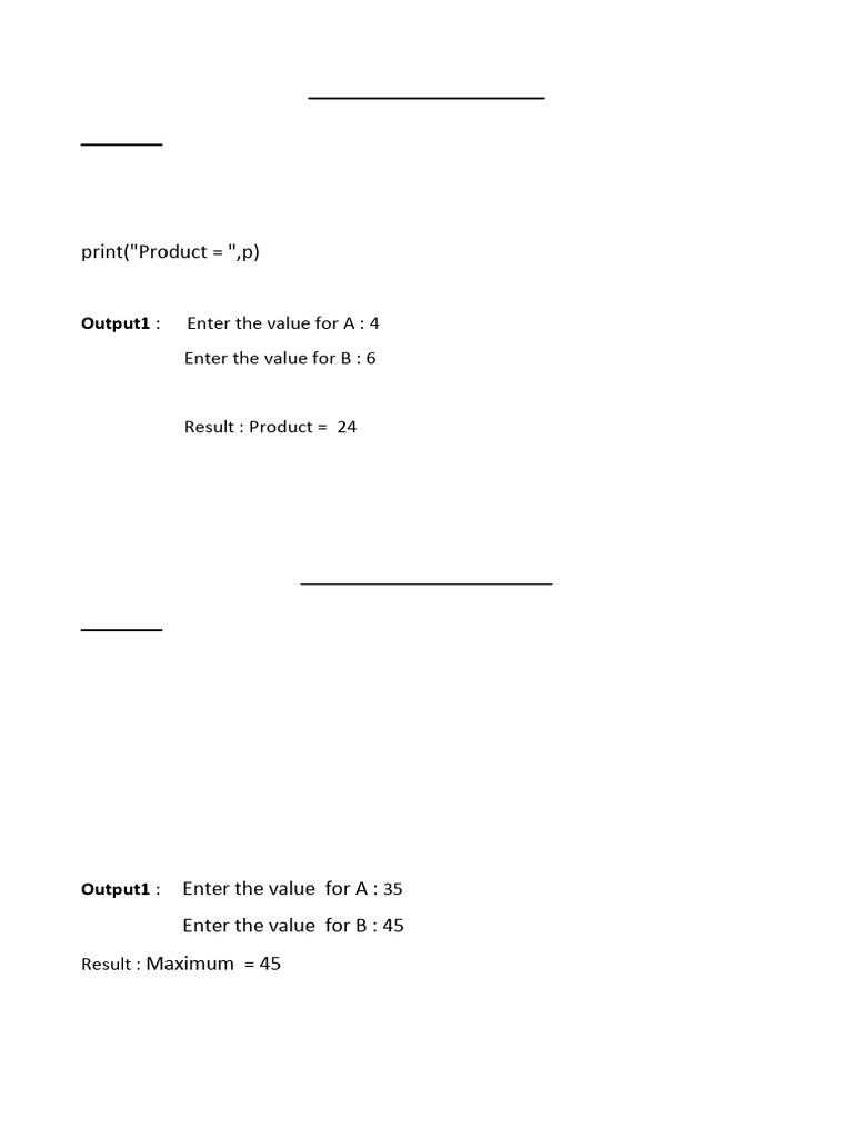 Python Programs for Basic Calculations | PDF | Fahrenheit | Computer ...