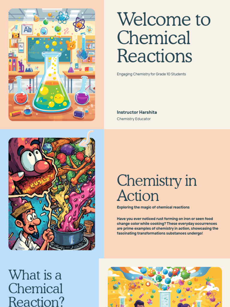 Presentation - Welcome To Chemical Reactions | PDF | Chemical ...