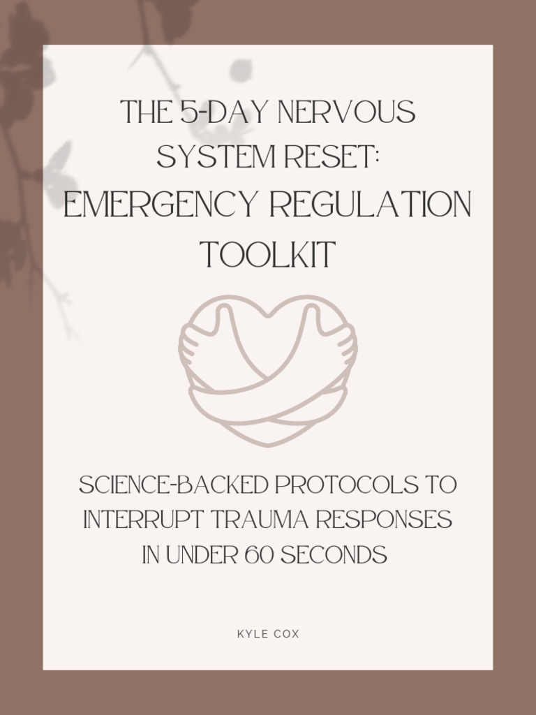 The 5 Day Nervous System Reset Emergency Regulation Toolkit | PDF ...