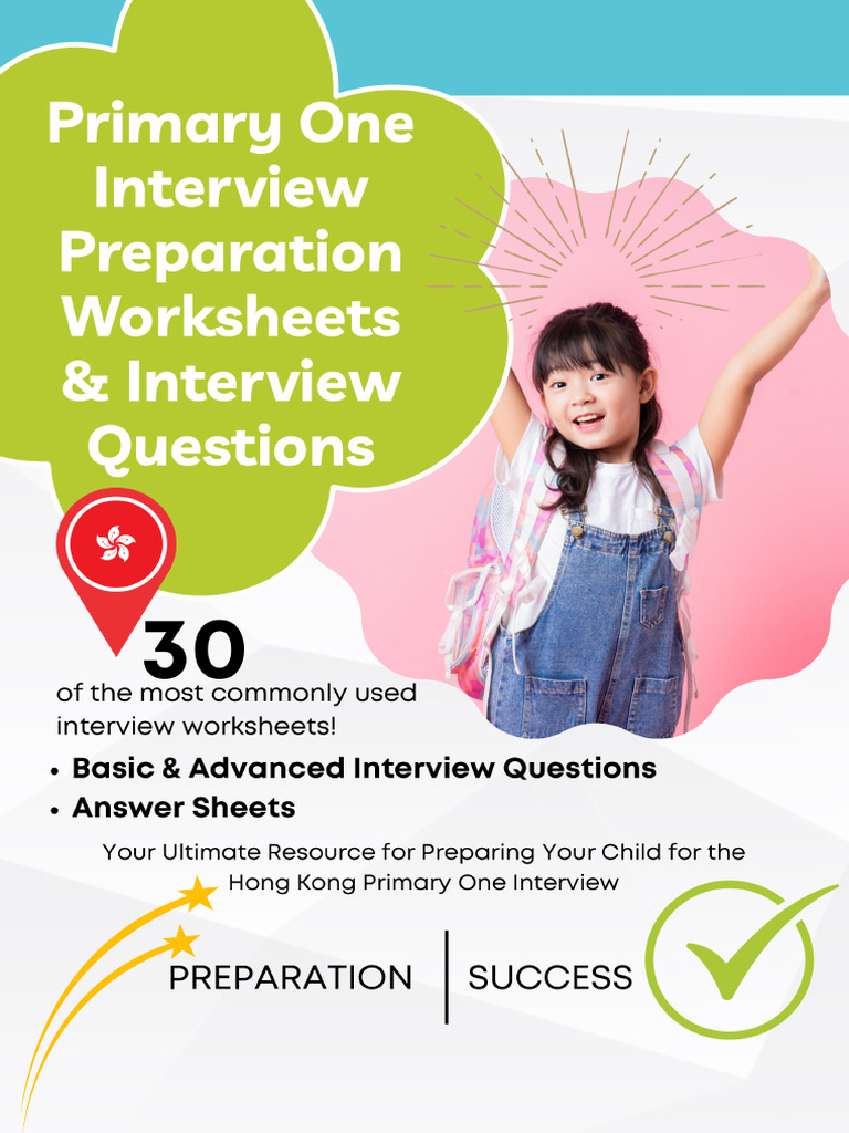 Primary One Interview Worksheets & Interview Questions | PDF