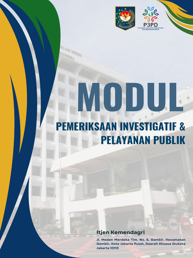 v2 Modul Pemeriksaan Investigatif Dan Pelayanan Publik-1 | PDF
