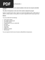 Effervescent Tablet Reaction Study | PDF | Experiment | Chemical Reactions