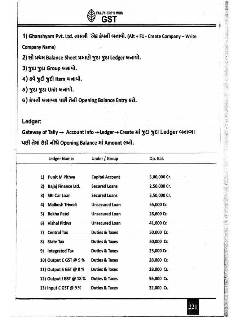 Tally Test Feb 2024 I | PDF