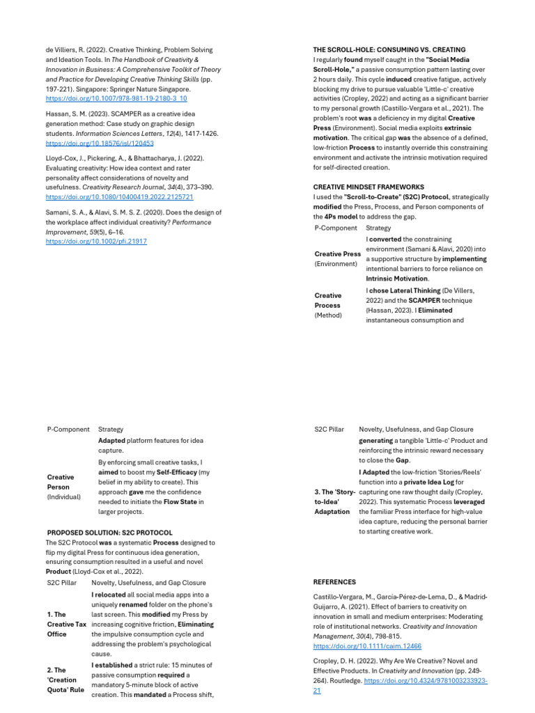 QQQQQQ | PDF | Creativity | Applied Psychology