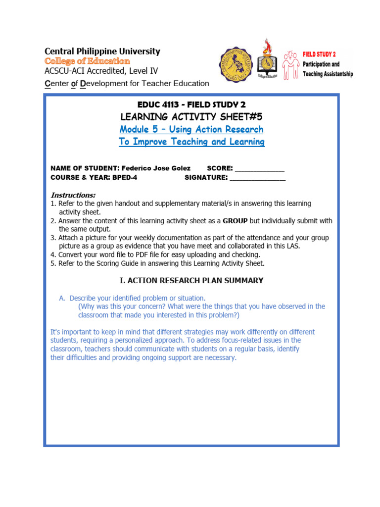 Federico Jose Golez Las 5 Fs 2 | PDF | Methodology | Data