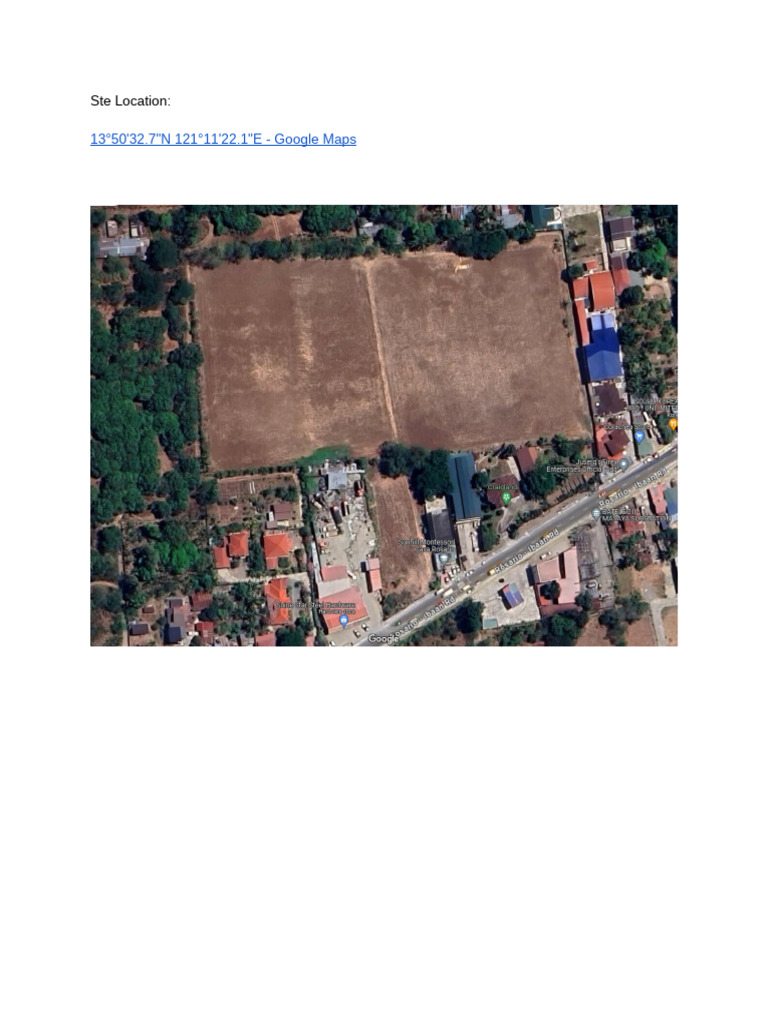 Site Location Map | PDF