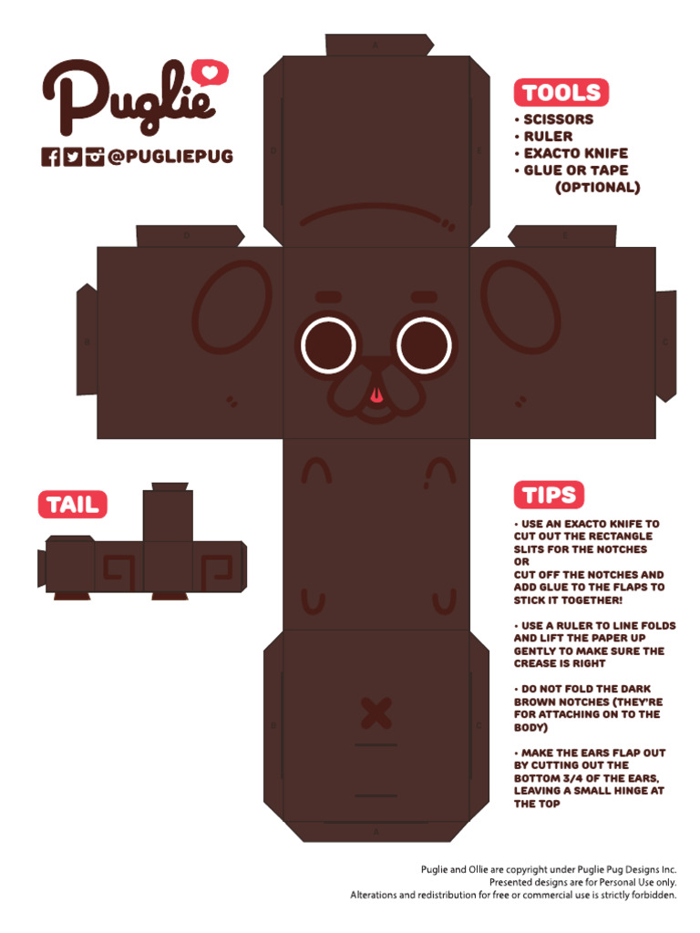 Ollie Papercraft | PDF | Cutting | Cutting Tools