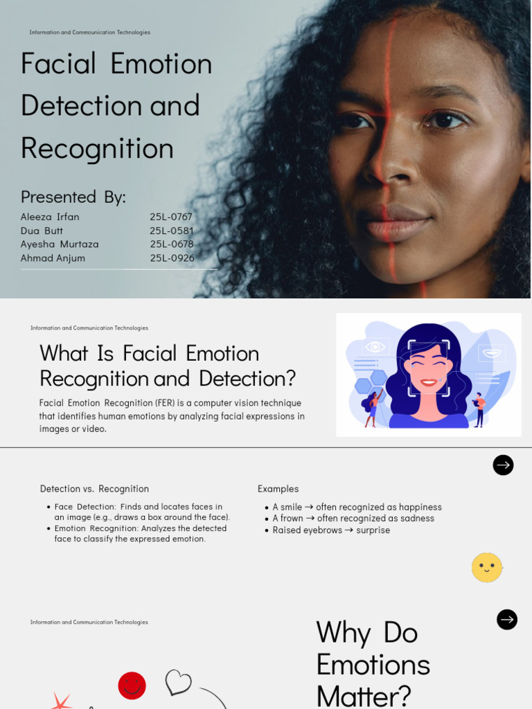 Facial Emotion Recognition Recognition and Detection | PDF | Facial ...