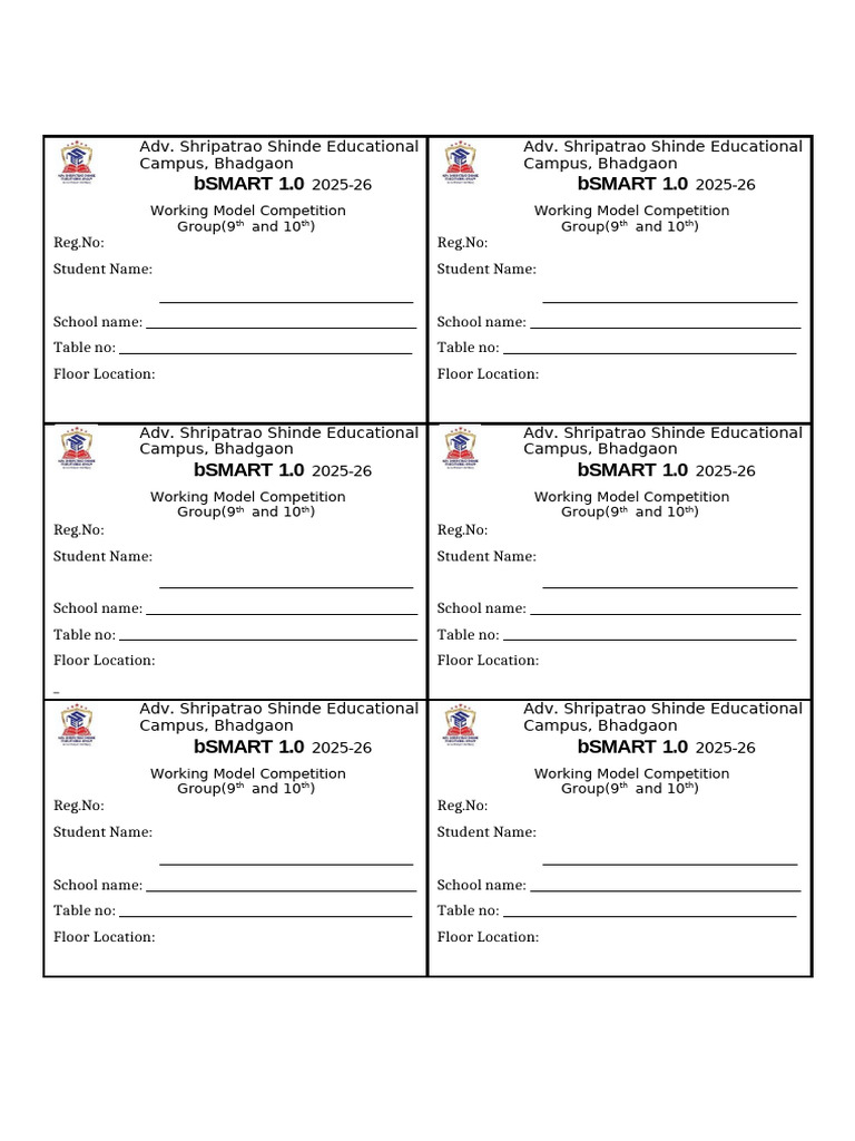 Registration Pass | PDF