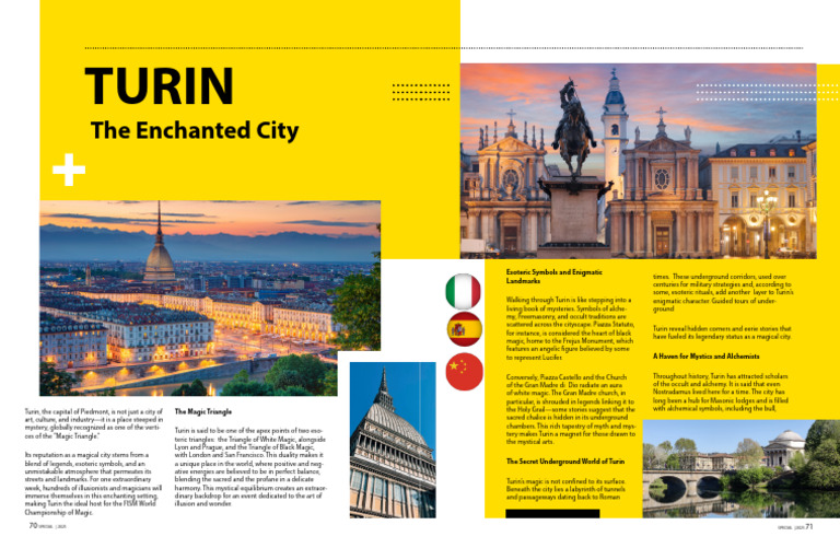 Turin: The Enchanted City of Magic | PDF | Alchemy | Western Esotericism