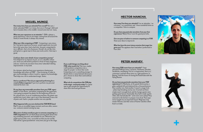 Vanish Magic Magazine FISM (Special Edition 2025) - 31-31 | PDF ...