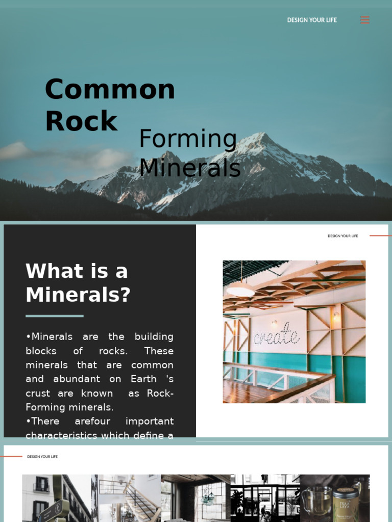 Understanding Rock-Forming Minerals | PDF | Minerals | Atoms