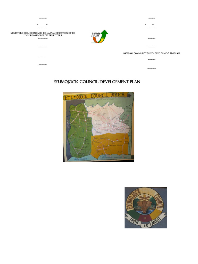 08 CDP Eyumojock | PDF | Infrastructure | Methodology