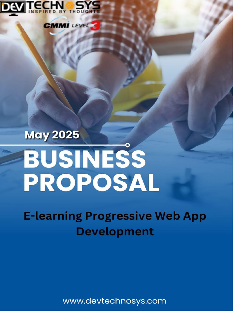 E Learning Web App Development Business Doument Dev Technosys - V1.2 ...