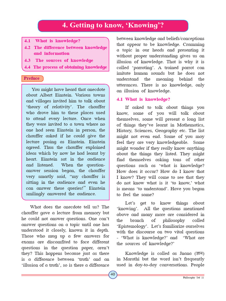 Knowledge | PDF | Knowledge | Epistemology