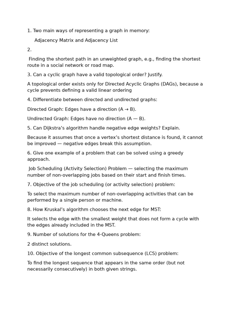 DS- 2 Marks Model2 | PDF