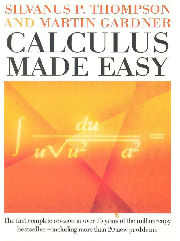 Pages From Silvanus P. Thompson, Martin Gardner | PDF | Mathematics ...