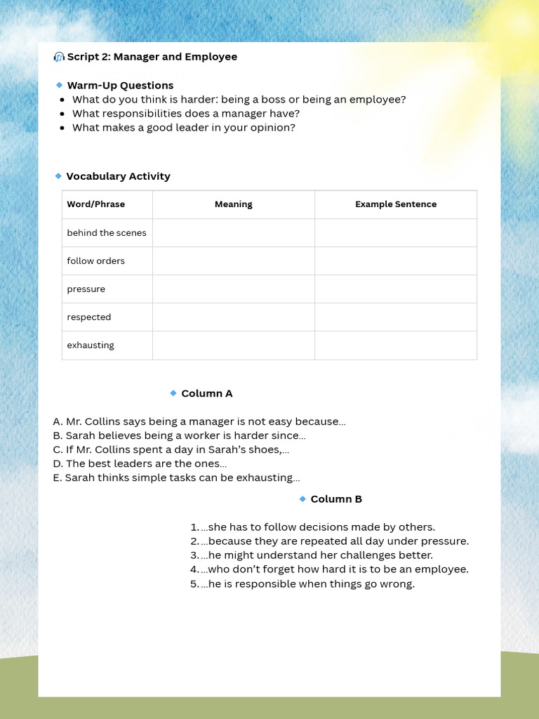 ? Script 2 Manager and Employee | PDF
