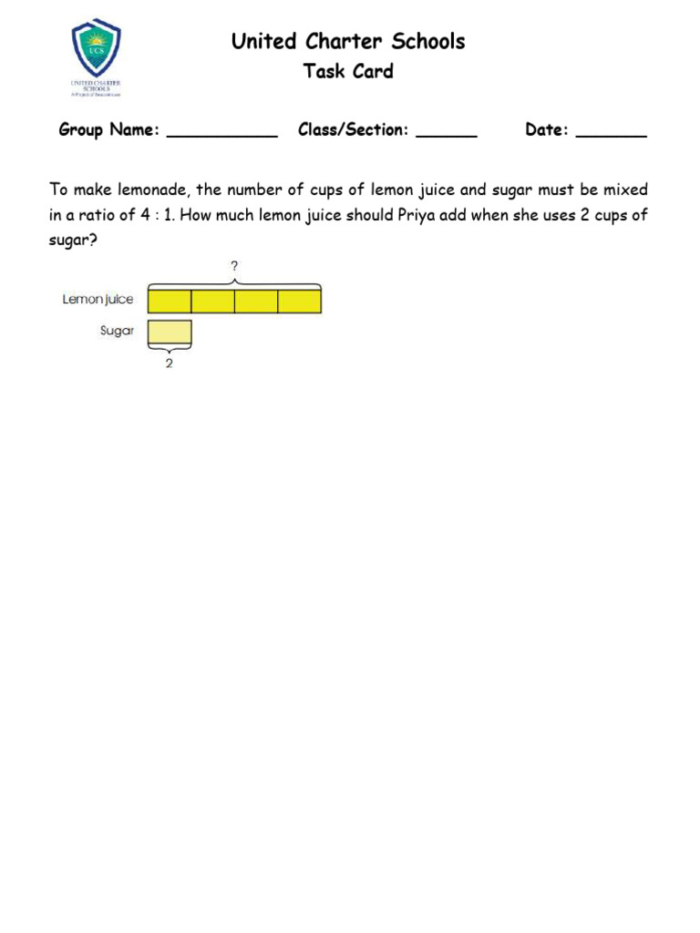 Ratio Word Problems Task Cards (18-10-20231697601973) (18-10 ...