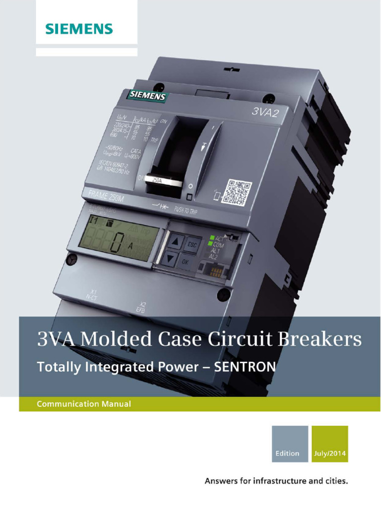 3VA Circuit Breaker Communication Guide | PDF | Ac Power | Safety