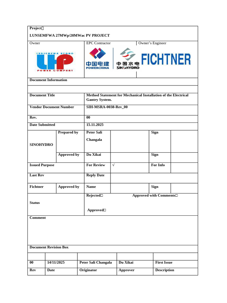 Electrical Gantry System Installation Method | PDF | Crane (Machine ...