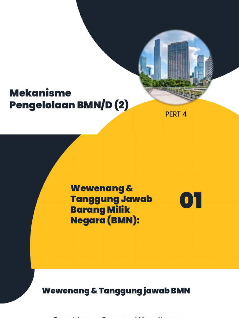 Pert 4 Mekanisme Pengelolaan BMN Dan BMD - 2 | PDF
