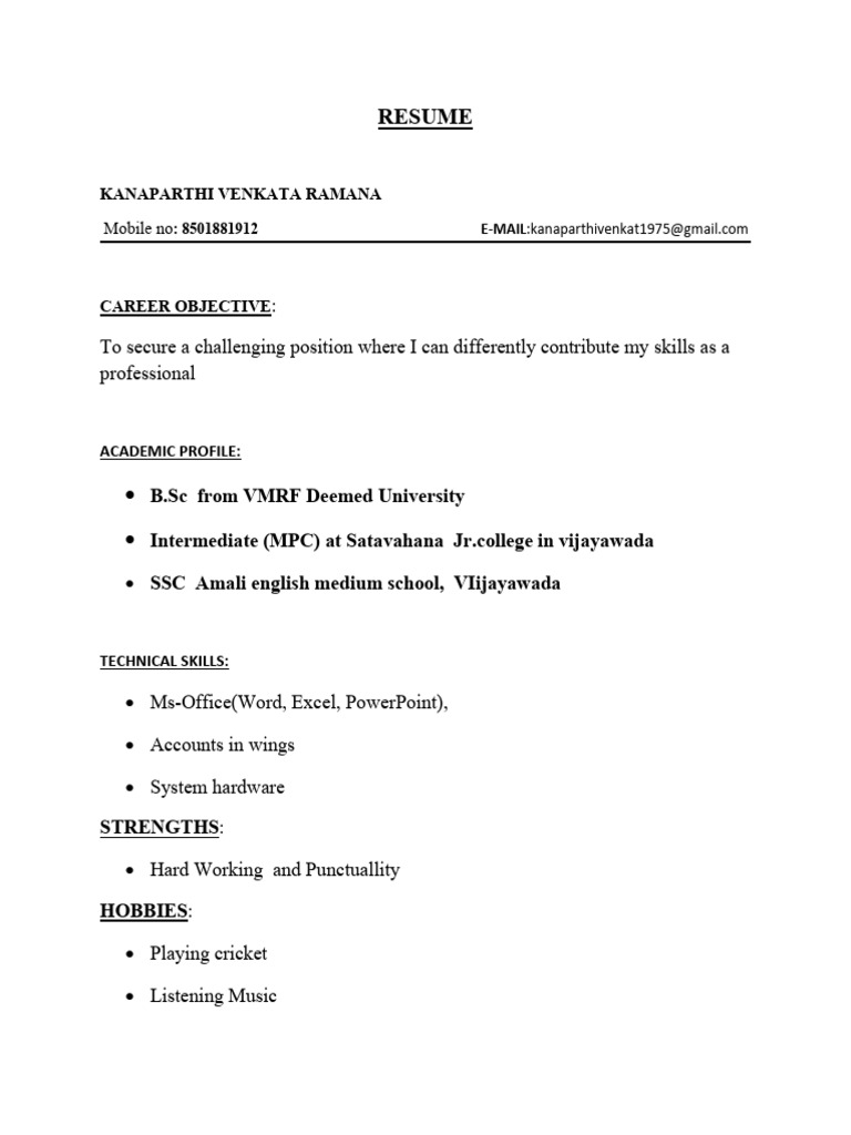 Venkat Resume | PDF
