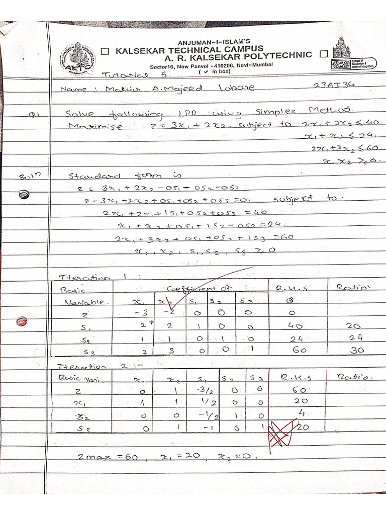 Tutorial 05 | PDF