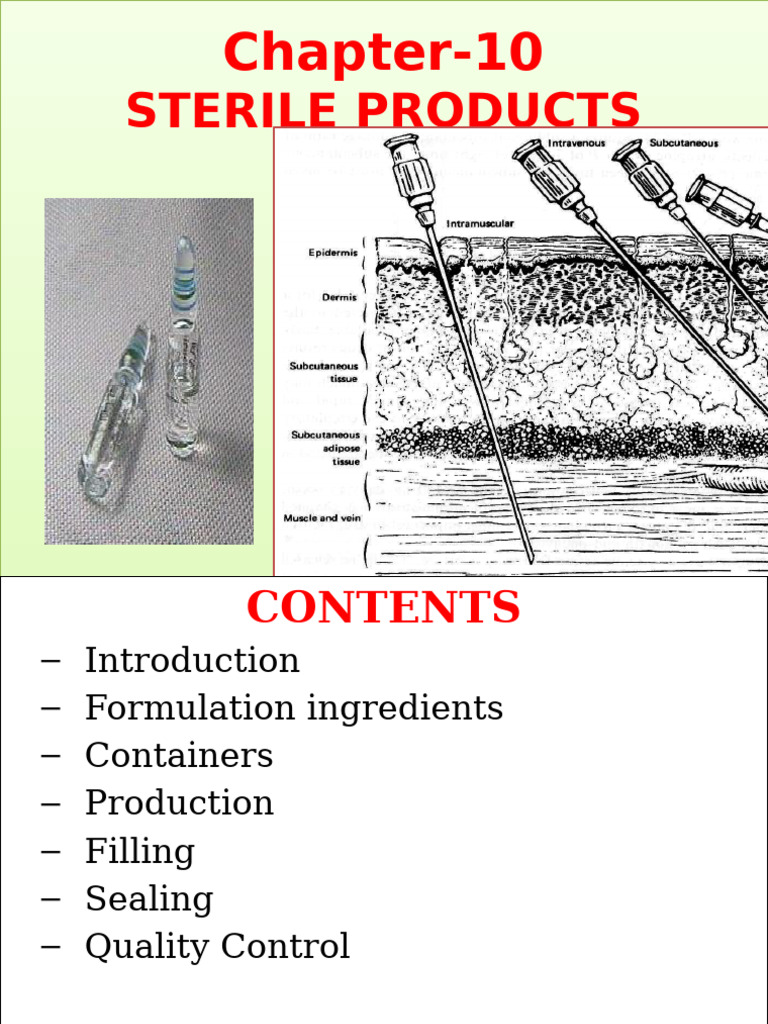 8 Sterile Products | PDF | Verification And Validation | Pharmaceutical ...