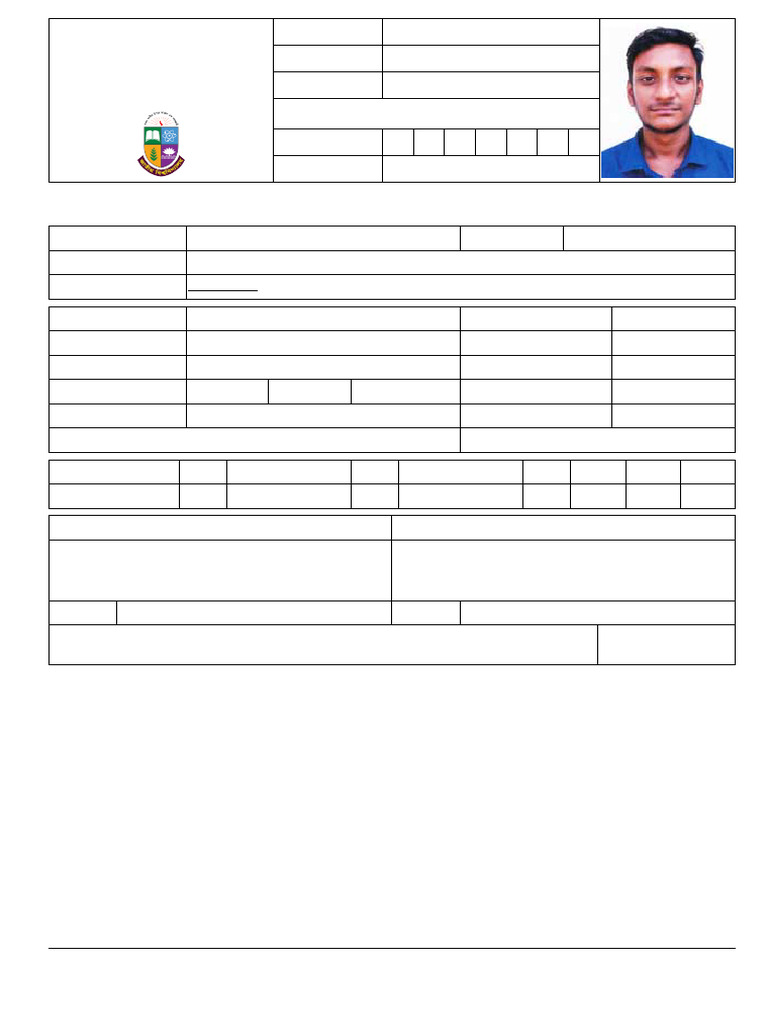 Admission Form | PDF