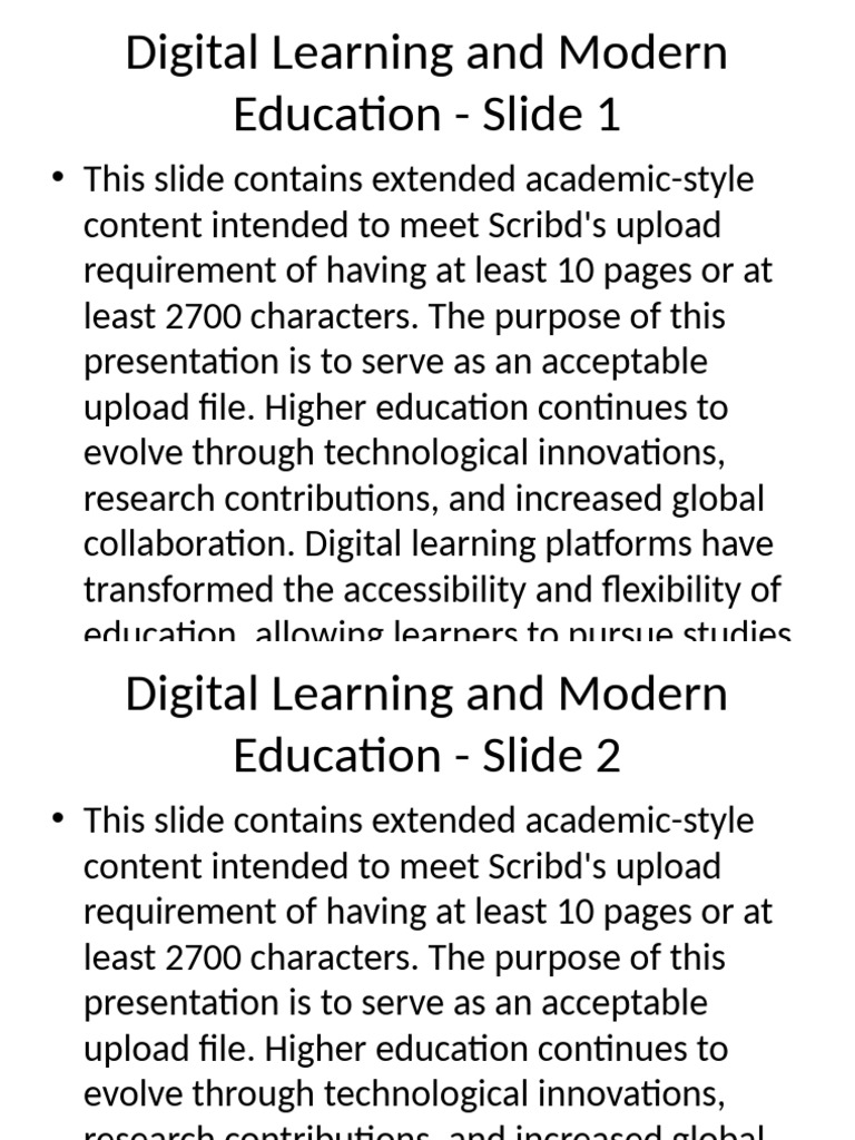 Scribd Presentation 2 | PDF | Cognition | Learning