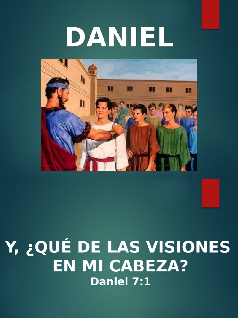 Visión de Daniel: Cuatro Bestias y Revelación | PDF | Daniel (figura ...