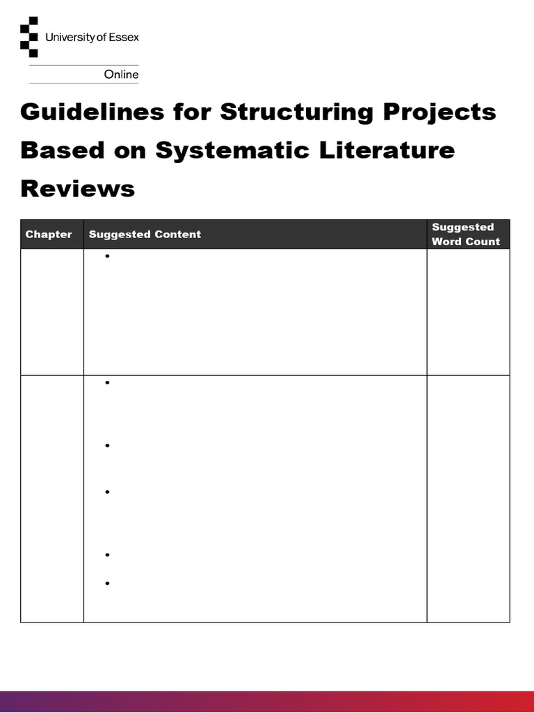 Systematic Literature Review Guidelines | PDF | Quantitative Research ...