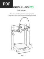 A1 Mini Quick Start and Setup Guide | PDF