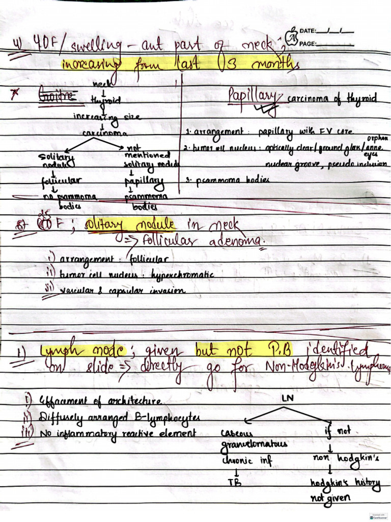 Complete Patho Clinical Cases | PDF | Anatomy | Cancer