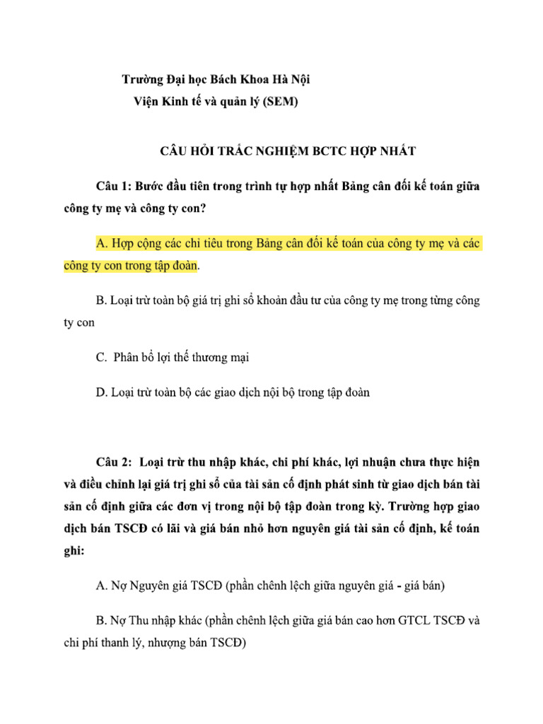 BCTC 4 | PDF