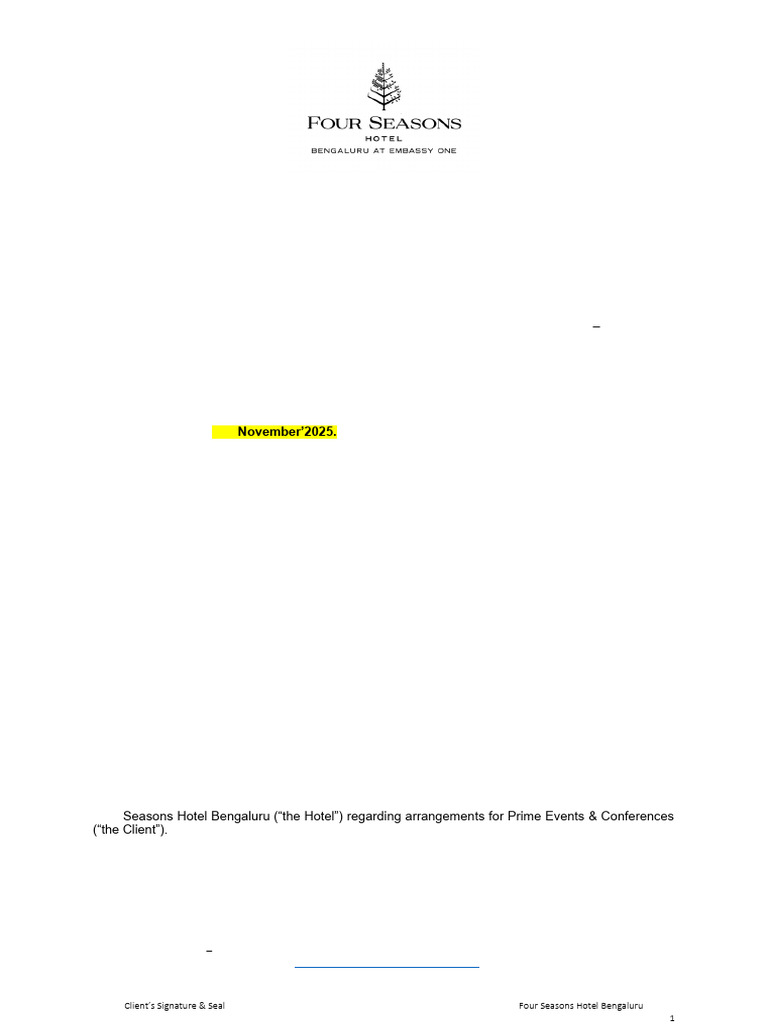 Prime Events Conferences - 13-14 December | PDF | Indemnity