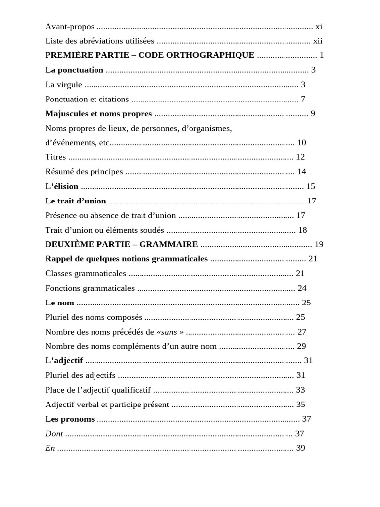 Guide de ponctuation et grammaire | PDF | Nombre grammatical | Adverbe