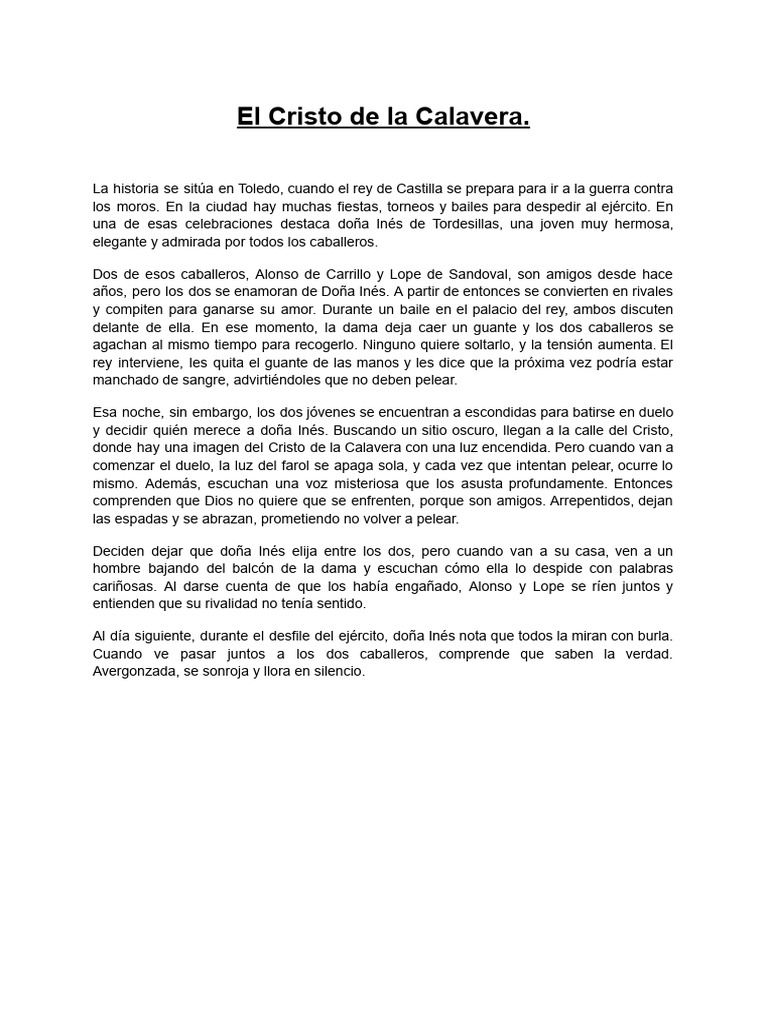 Resumen Leyenda Hector | PDF