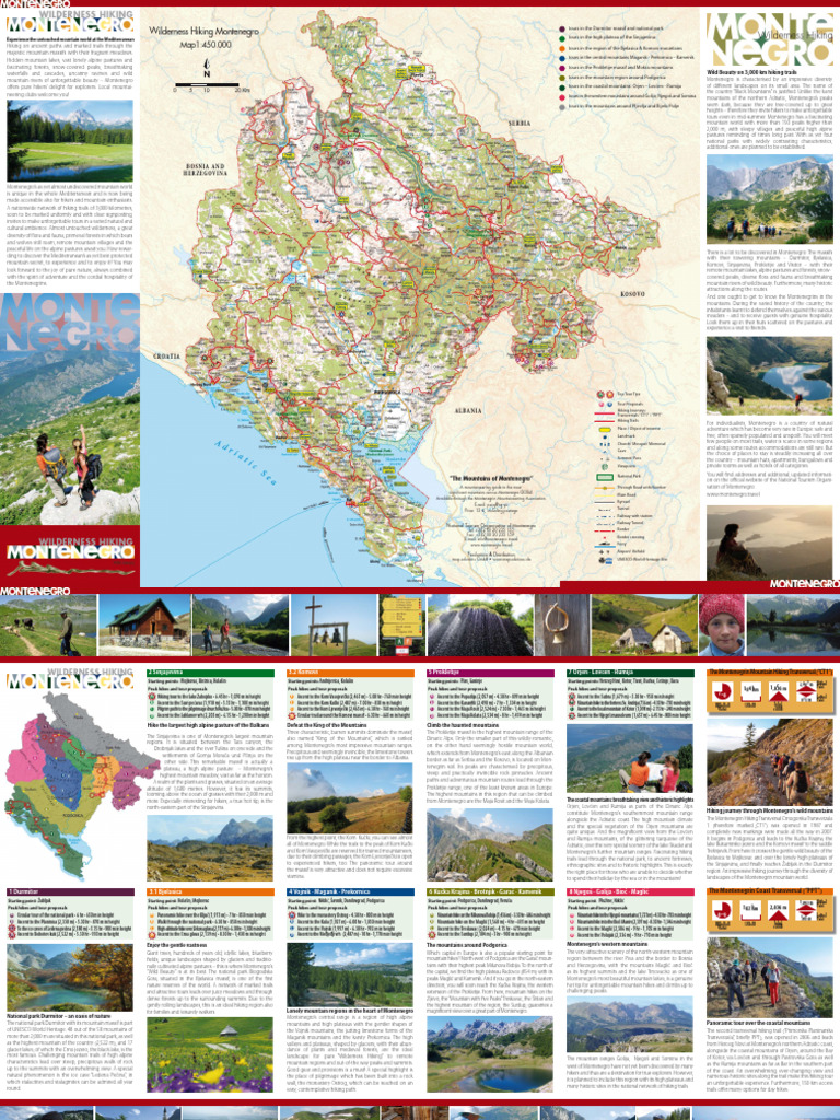 Hiking Map | PDF | Physical Geography | Landscape