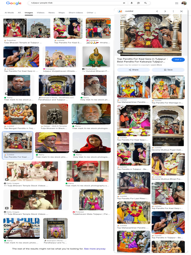 Tuljapur People Tilak - Google Search | PDF | Imaging | Companies
