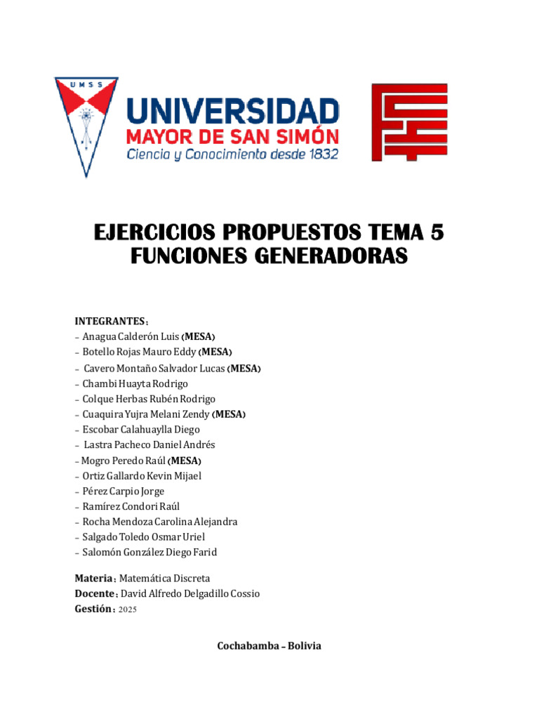 Ejercicios Propuestos_Tema 5_Rocha y Sus Amiguitos (1) | PDF
