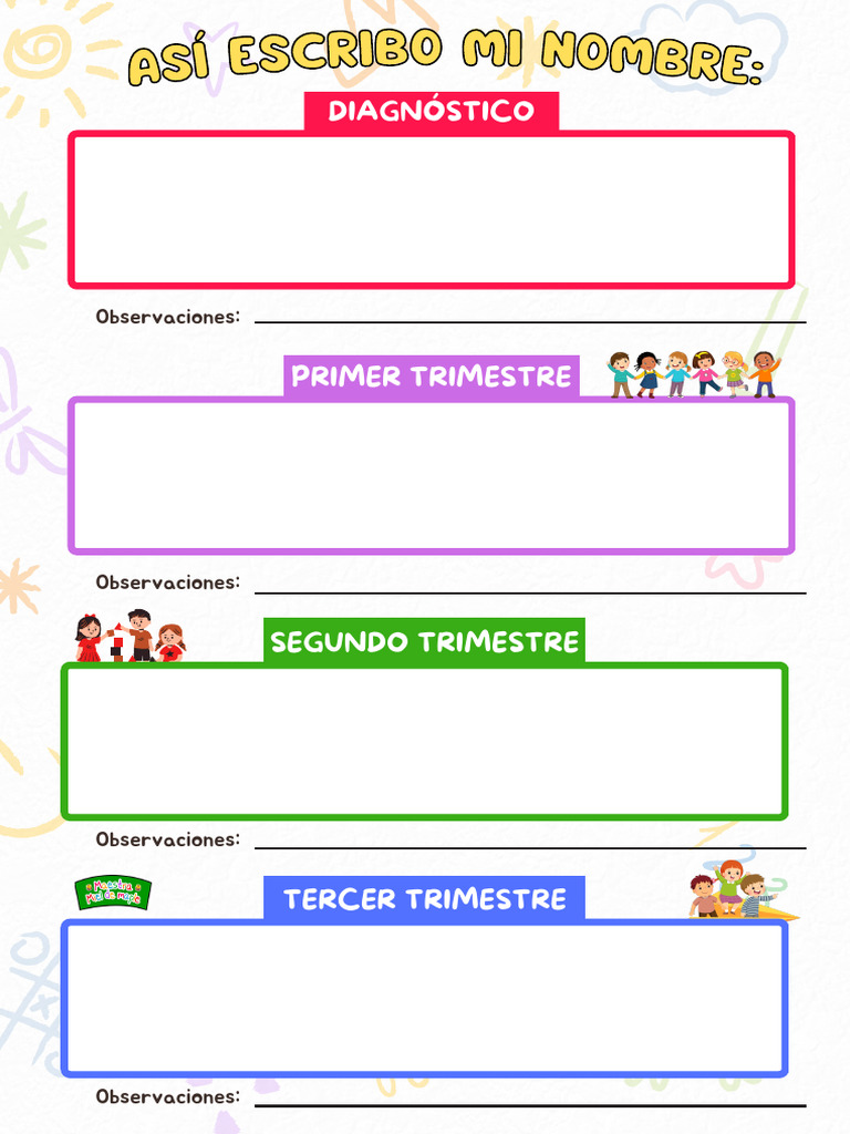 Proceso de Escritura Del Nombre | PDF