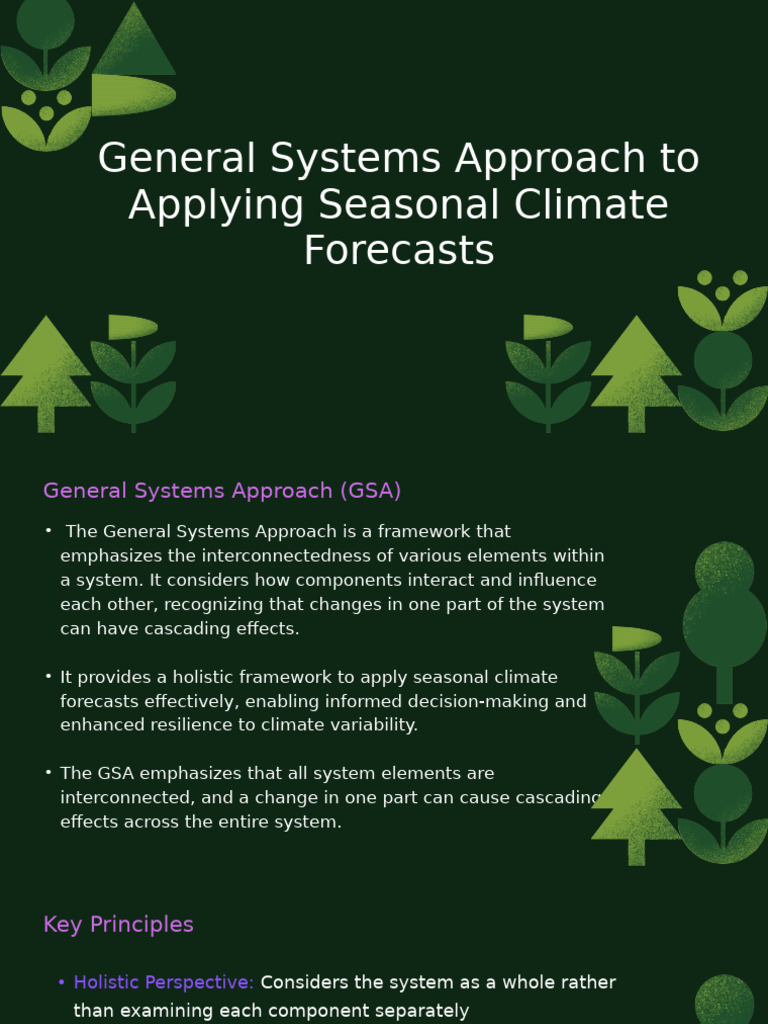 IAS Unit-4 | PDF | Climate Resilience | Forecasting