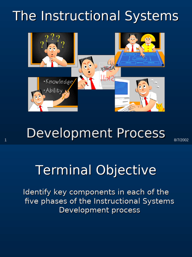 05 Instructional Systems Development X | PDF | Evaluation | Methodology