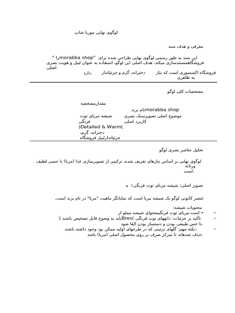 Morabba Shop | PDF
