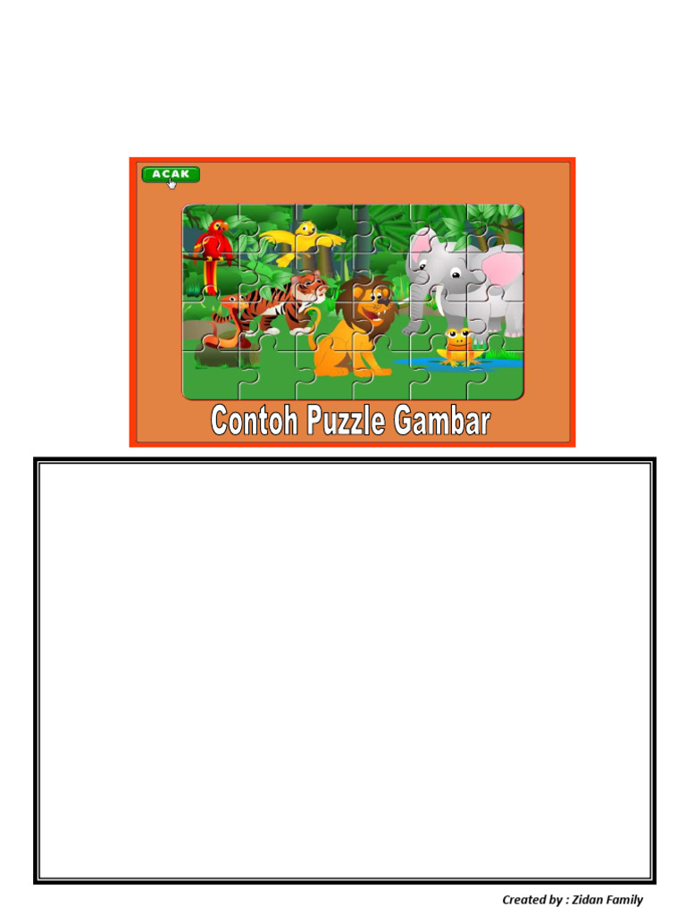 Ape Puzzle - Zidan Al Biruni | PDF