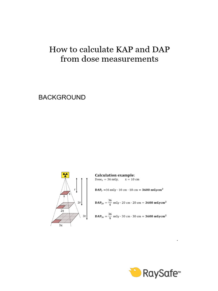 Application Note - Kap Dap With Raysafe Instruments 2020-03-24 | PDF ...