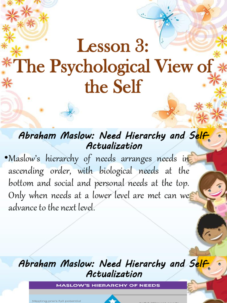 Lesson 3 Maslows Need Hierarchy Theory 1 | PDF