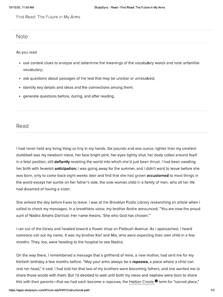 4 - The Future in My Arms | PDF